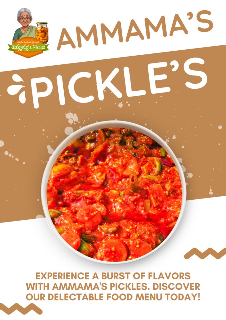 Ammamma's Pickles - Tradition, Taste, and Timeless Flavors